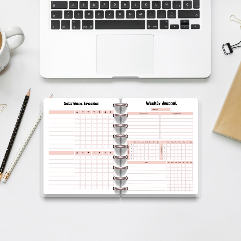 Printable Self Care Planner Printable Selfcare Planner Digital Selfcare ...