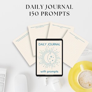 550 Prompts Printable Journal Bundle for Self Reflection Anxiety ...