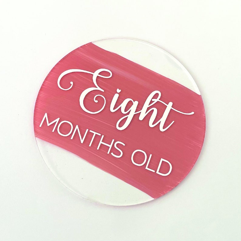 Baby Milestone Rounds Svg | Baby Announcement Svg | Hello World Svg ...