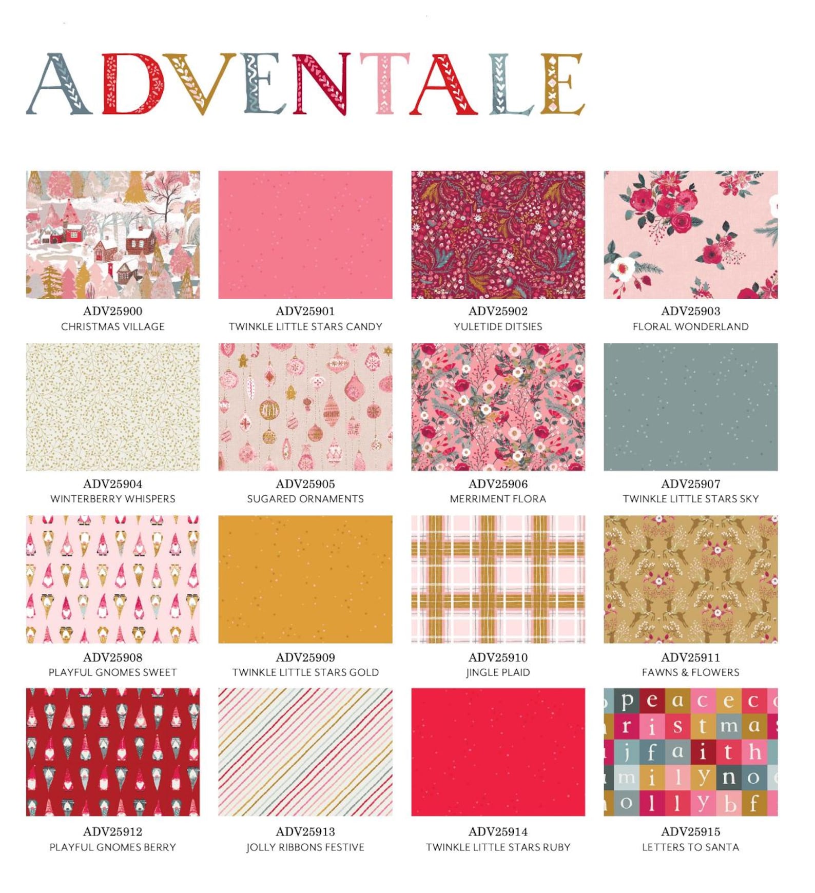 42 - 10" Squares / Layer Cake / Adventale / Katarina Roccella / Art ...
