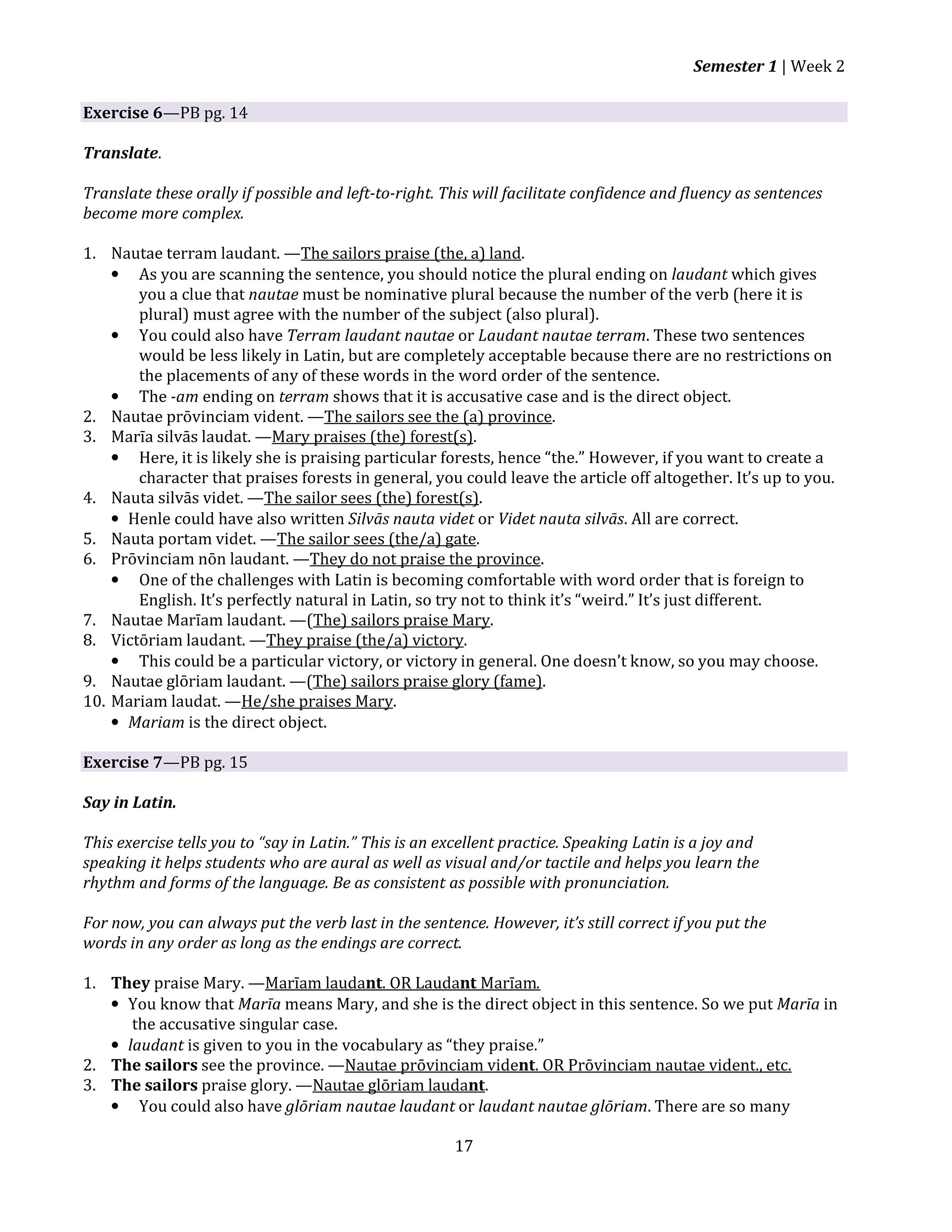 UPDATED PDF *digital File* Henle First Year Latin Teacher's Manual and ...