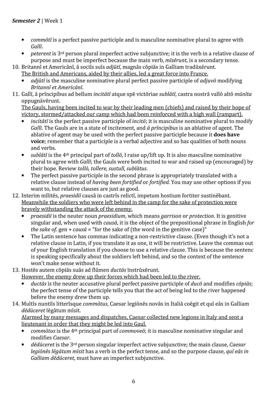 Second Semester UPDATED! PDF *digital File* Henle First Year Latin ...