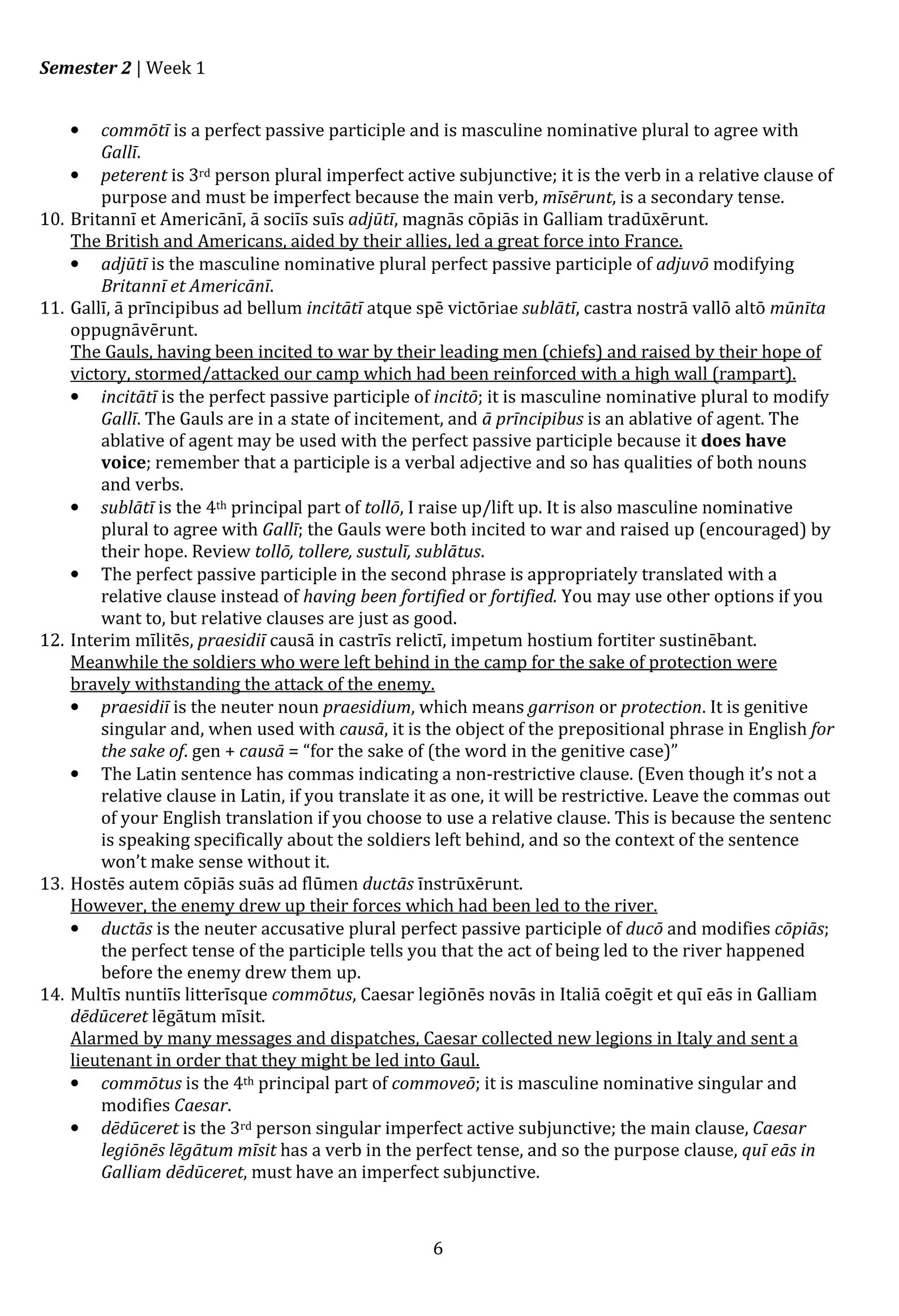 Second Semester UPDATED! PDF *digital File* Henle First Year Latin ...