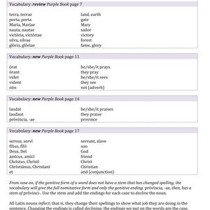 UPDATED PDF *digital File* Henle First Year Lessons 1-15 Teacher's ...