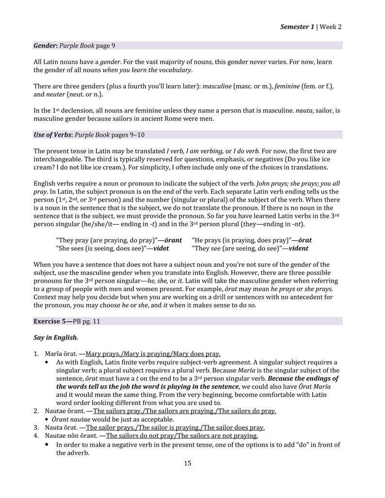 UPDATED PDF *digital File* Henle First Year Latin Teacher's Manual and ...