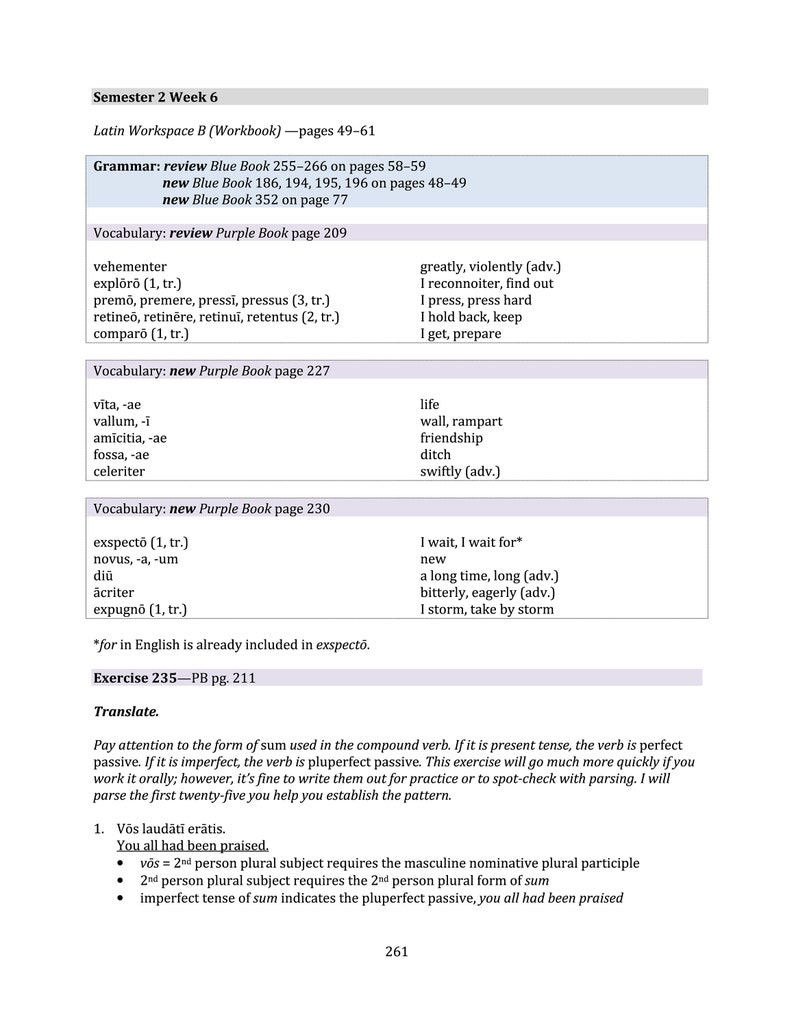 UPDATED PDF *digital File* Henle First Year Latin Teacher's Manual and ...