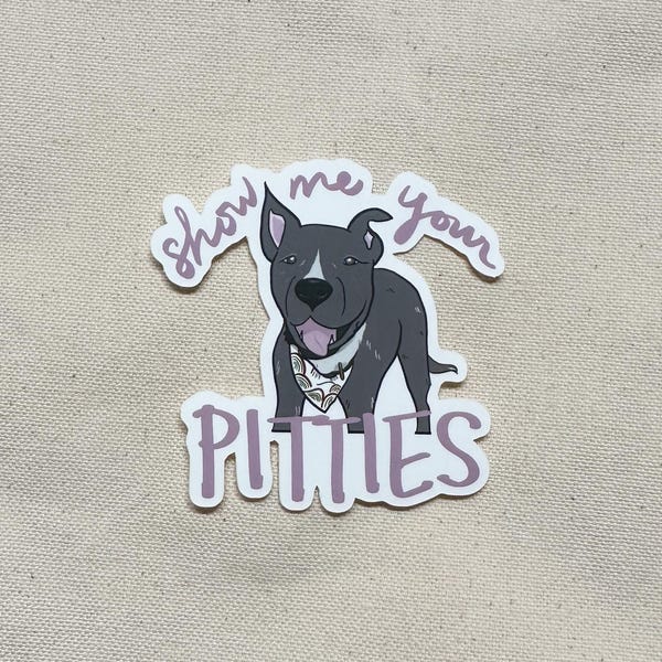 Pibble sticker - Etsy México