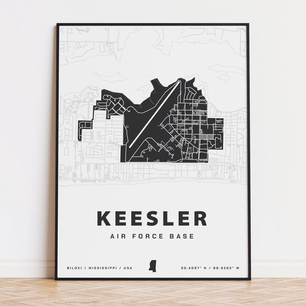 Fort Novosel Map Print U.S. Army - Etsy