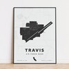 Dover Air Force Base Map Print - Etsy
