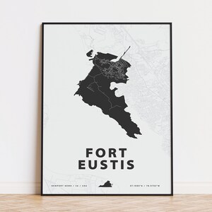 Fort Novosel Map Print U.S. Army - Etsy