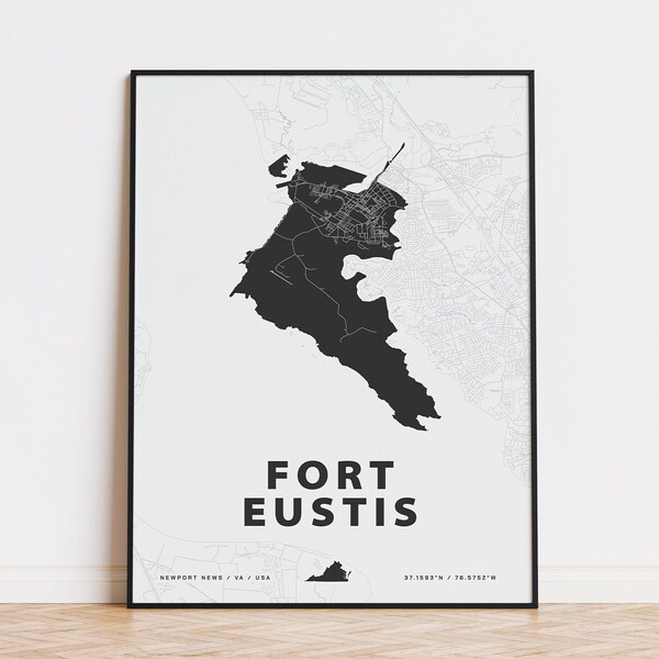 Fort Novosel Map Print U.S. Army - Etsy
