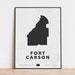 Fort Carson Map Print | U.S. Army - Etsy