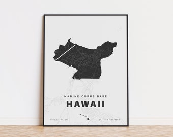 Custom Military Base Map Print Set of 3 - Etsy