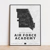 Dover Air Force Base Map Print - Etsy