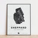 Sheppard Air Force Base Map Print - Etsy