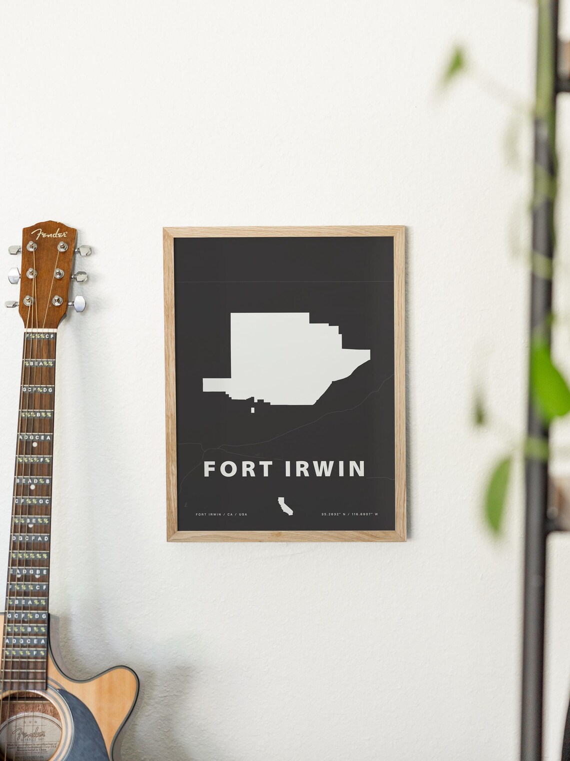 Fort Irwin Map Print | U.S. Army - Etsy