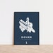 Dover Air Force Base Map Print - Etsy
