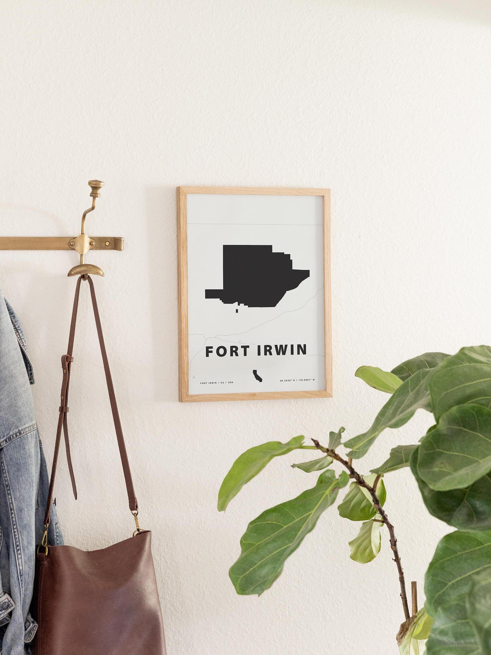 Fort Irwin Map Print | U.S. Army - Etsy