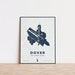 Dover Air Force Base Map Print - Etsy