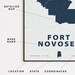 Fort Novosel Map Print | U.S. Army - Etsy