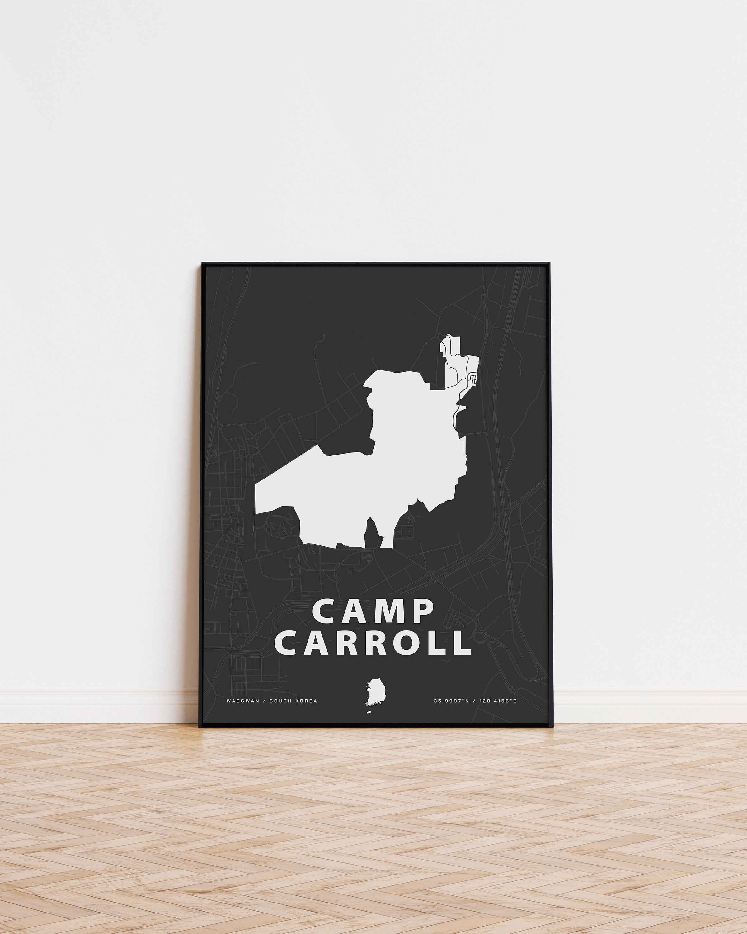 Camp Carroll Map Print - Etsy
