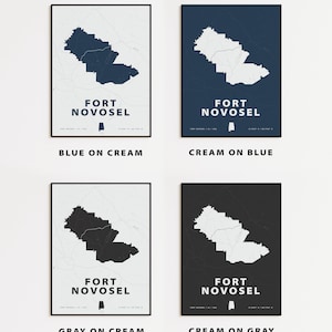 Fort Novosel Map Print | U.S. Army - Etsy