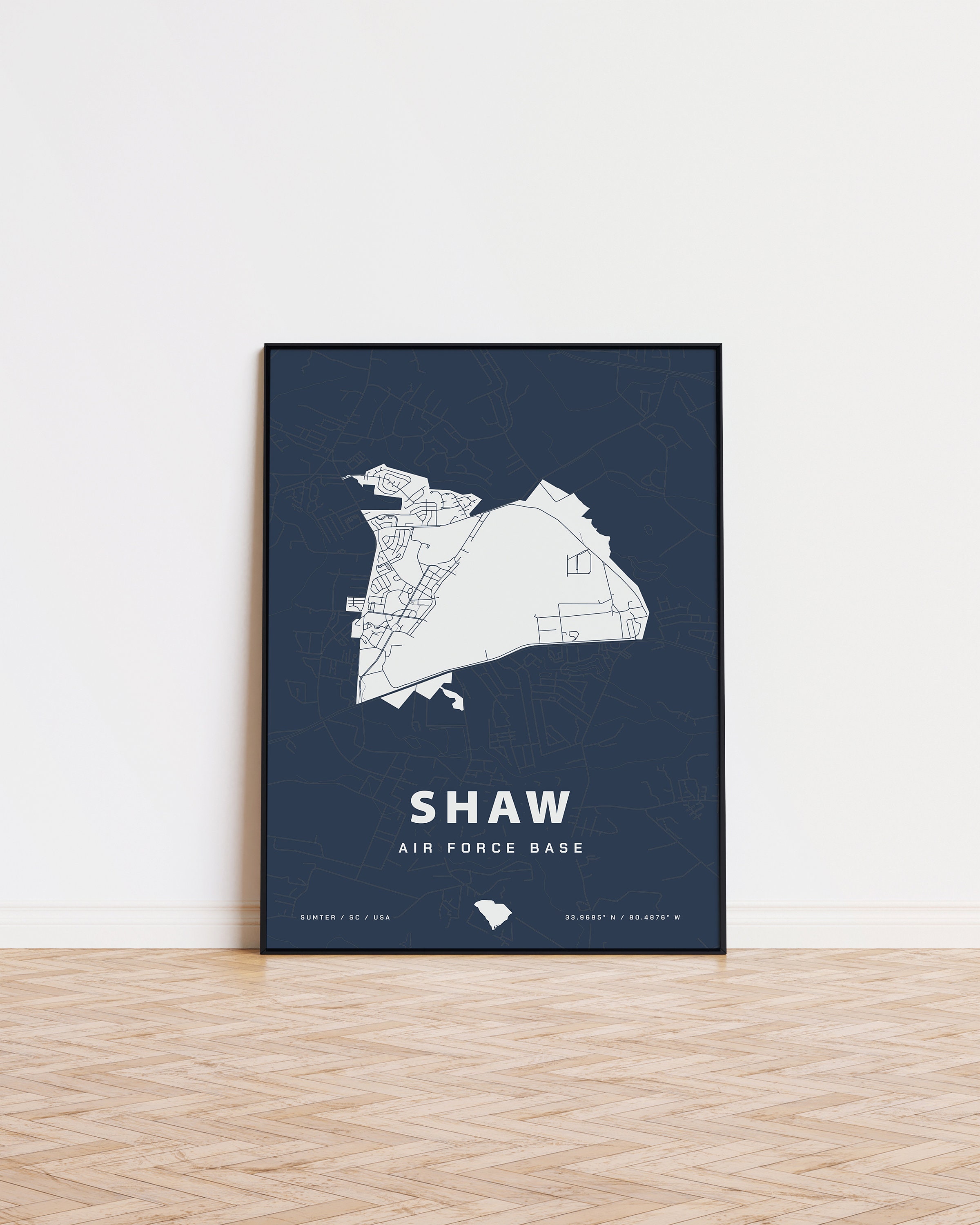 Shaw Air Force Base Map