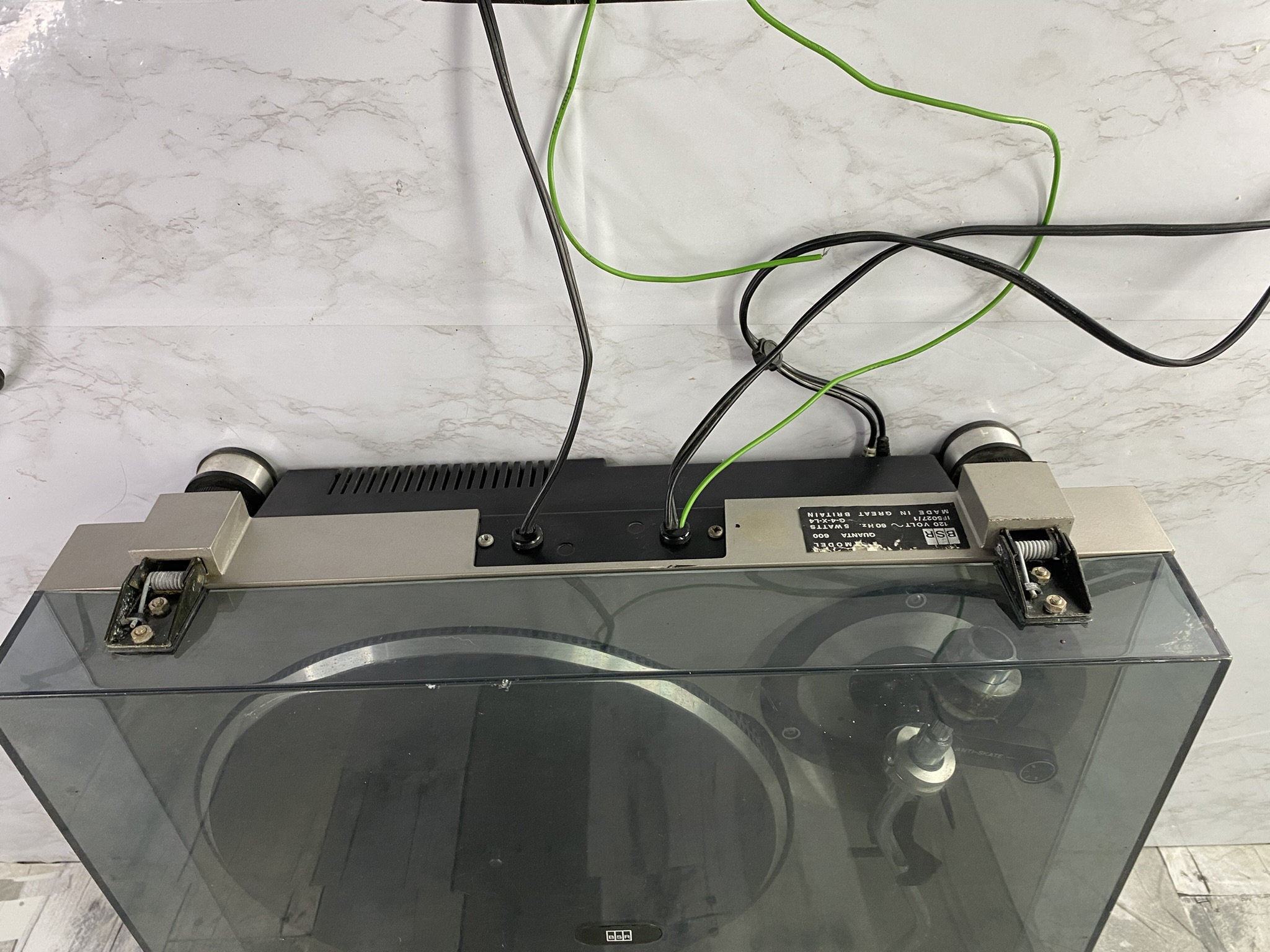 Vintage BSR Quanta 600 Auto Return Belt Drive Record Player Turntable ...