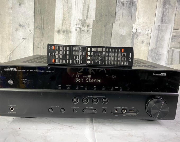 Yamaha 500 Watt 5.1 HDMI Stereo Receiver W/remote RX-V373 - Etsy