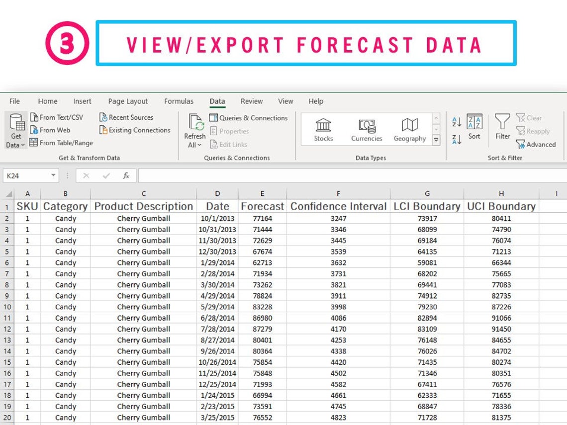 Forecast Template for Sales/demand & Inventory Planning | Excel ...