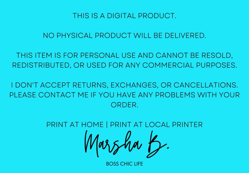 Boss Chic Life 2023 Year at A Glance Dream Big Brown Hair - Etsy