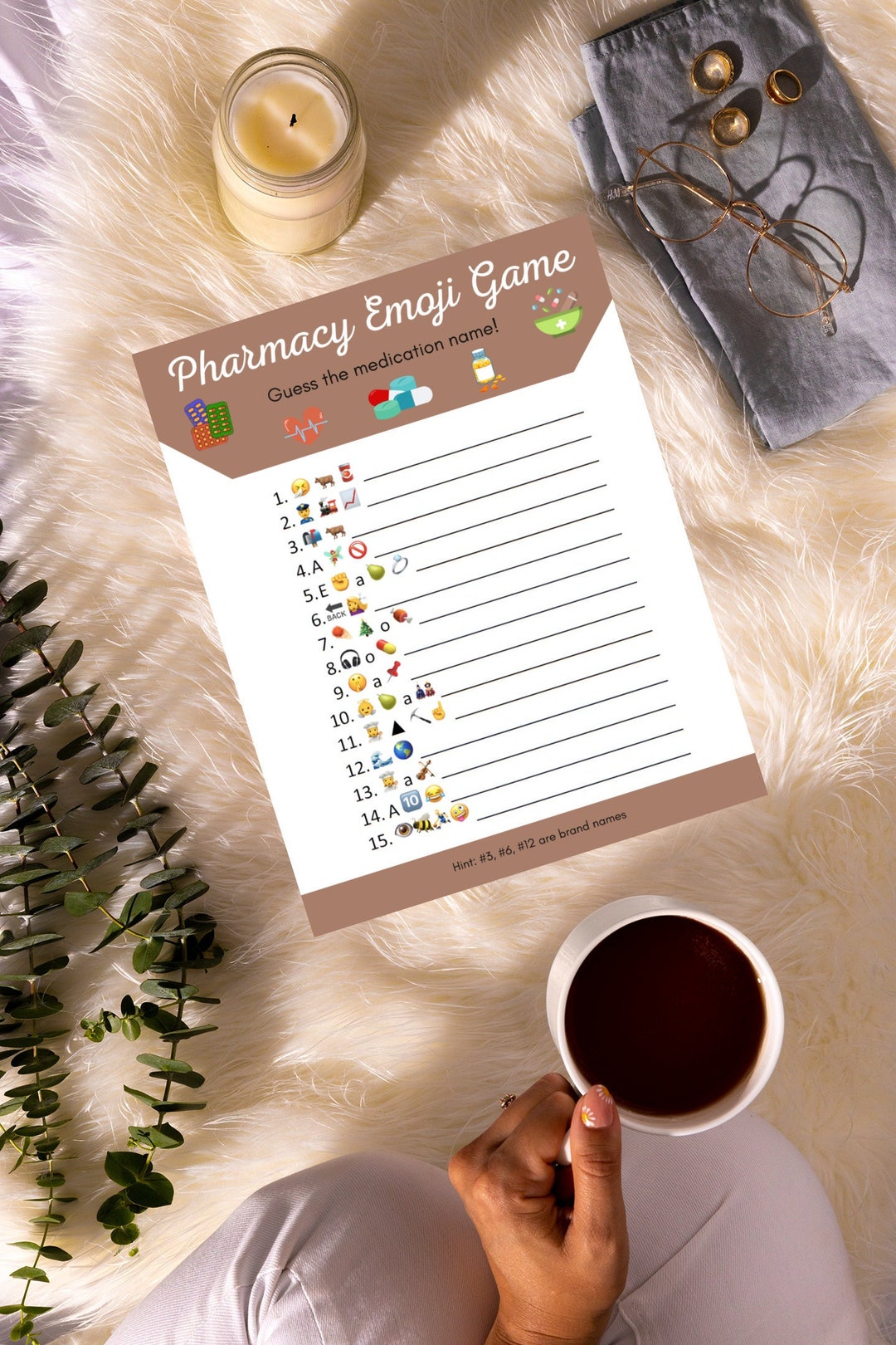 Pharmacy Emoji II Game, Pharmacist, Medications, Pharmacy Technician ...