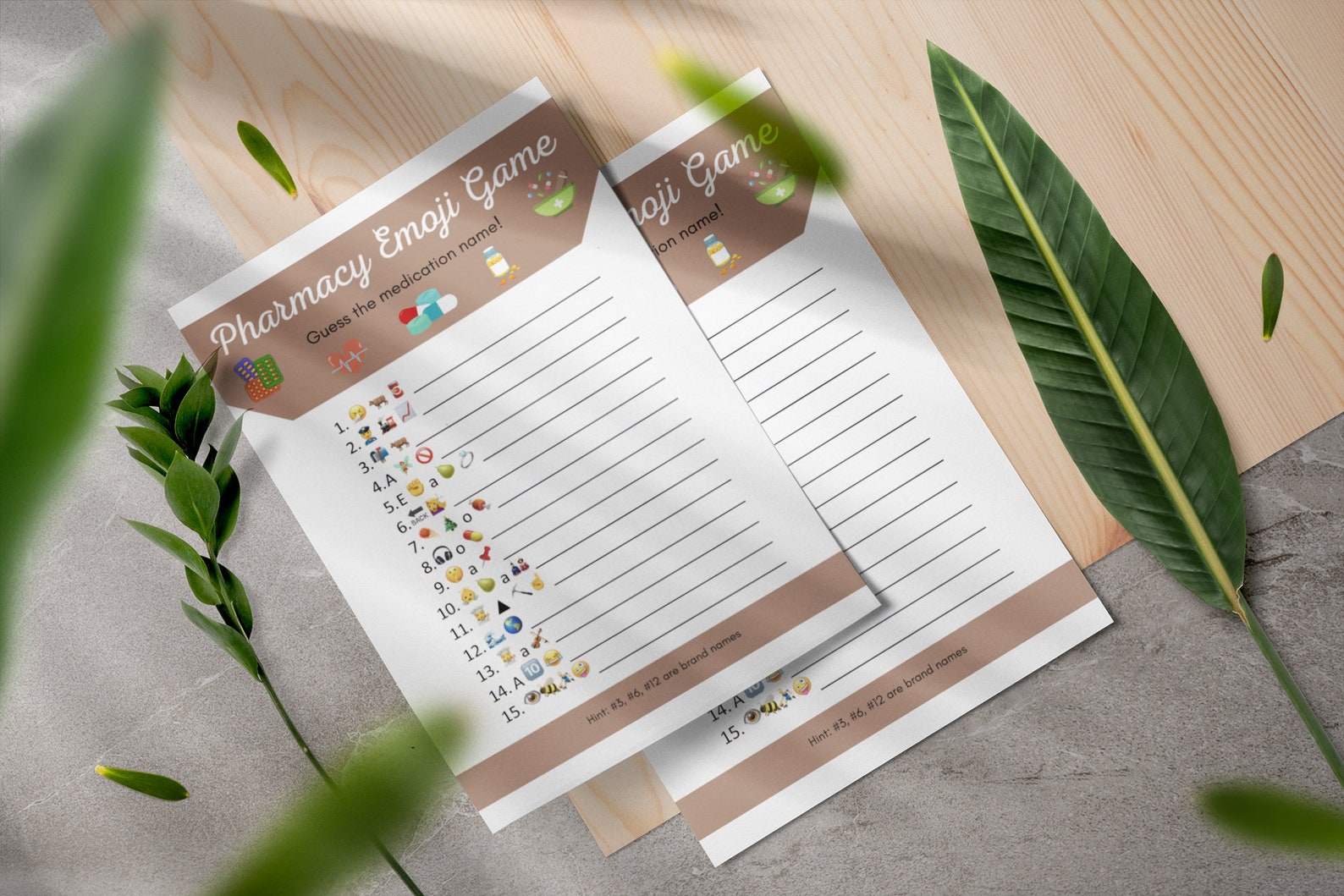 Pharmacy Emoji II Game, Pharmacist, Medications, Pharmacy Technician ...