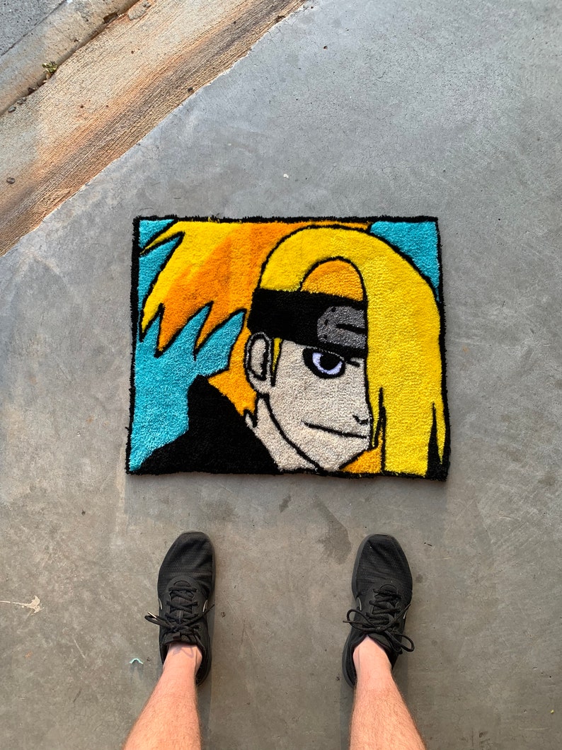 Anime Rug | Tufted Rug | Tufting - Etsy