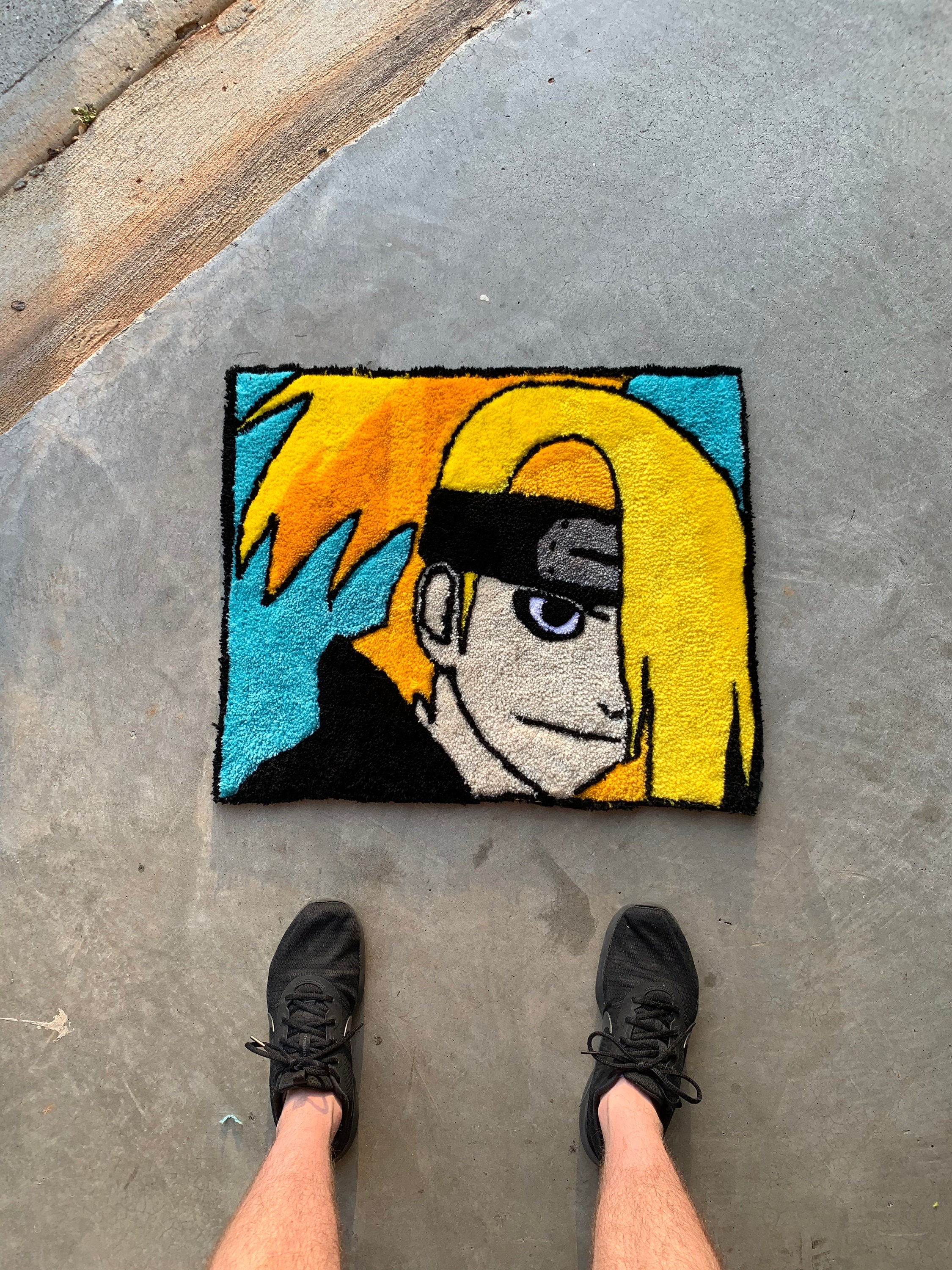 Anime Rug | Tufted Rug | Tufting - Etsy