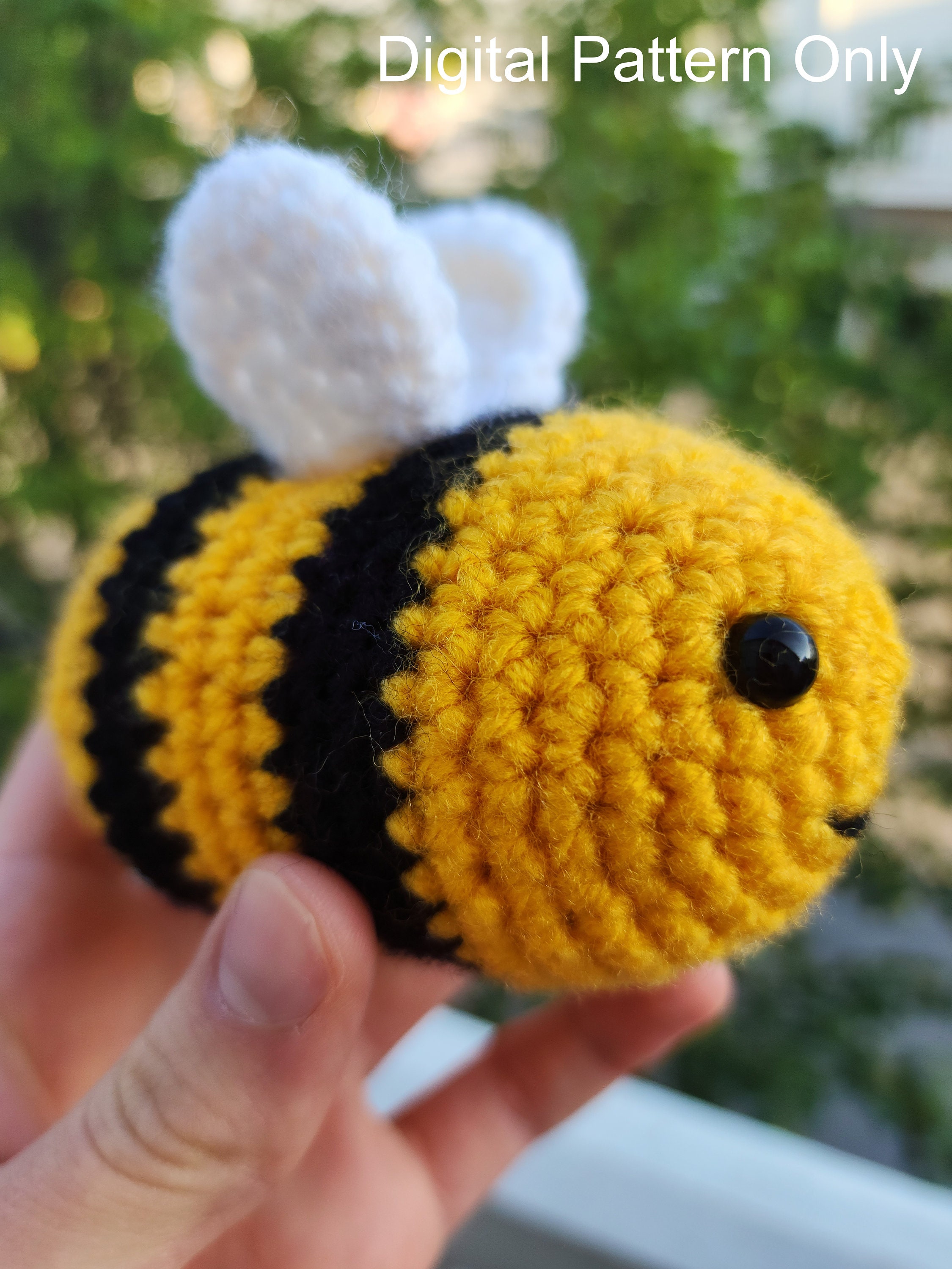Digital Pattern: Bee Amigurumi Pattern | Perfect for Beginners | Gift ...