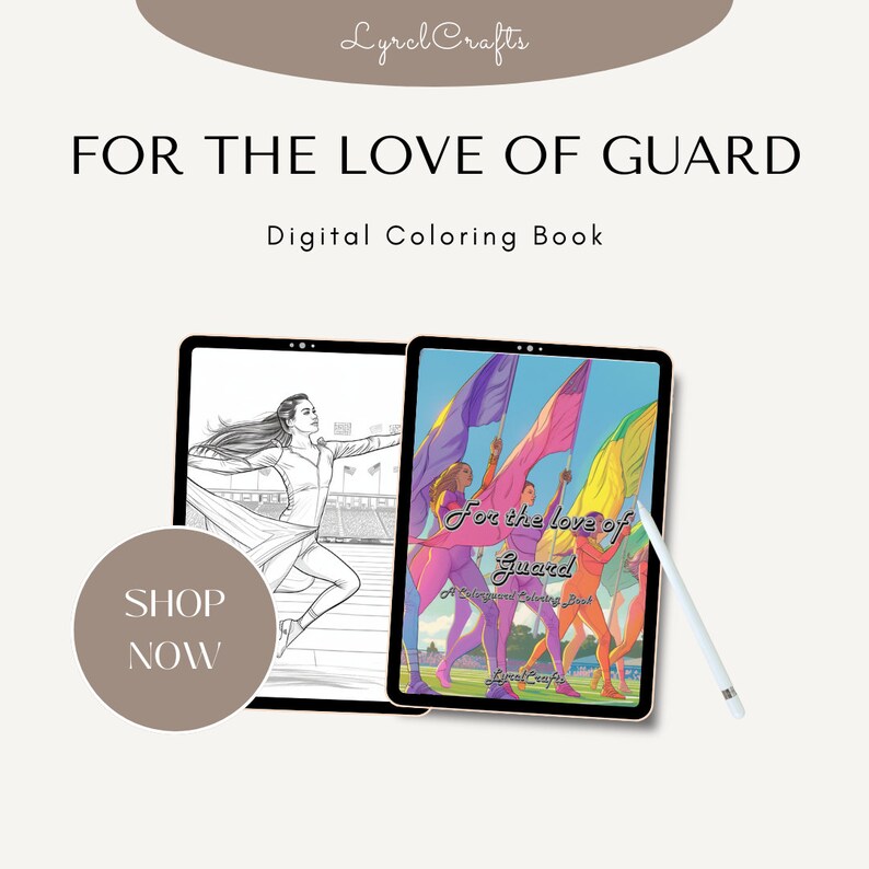 For the Love of Guard: Digital Coloring Book PDF Download - Etsy