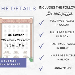 Beach Vacation Essential: Summer Word Searches for Kids and Adults ...