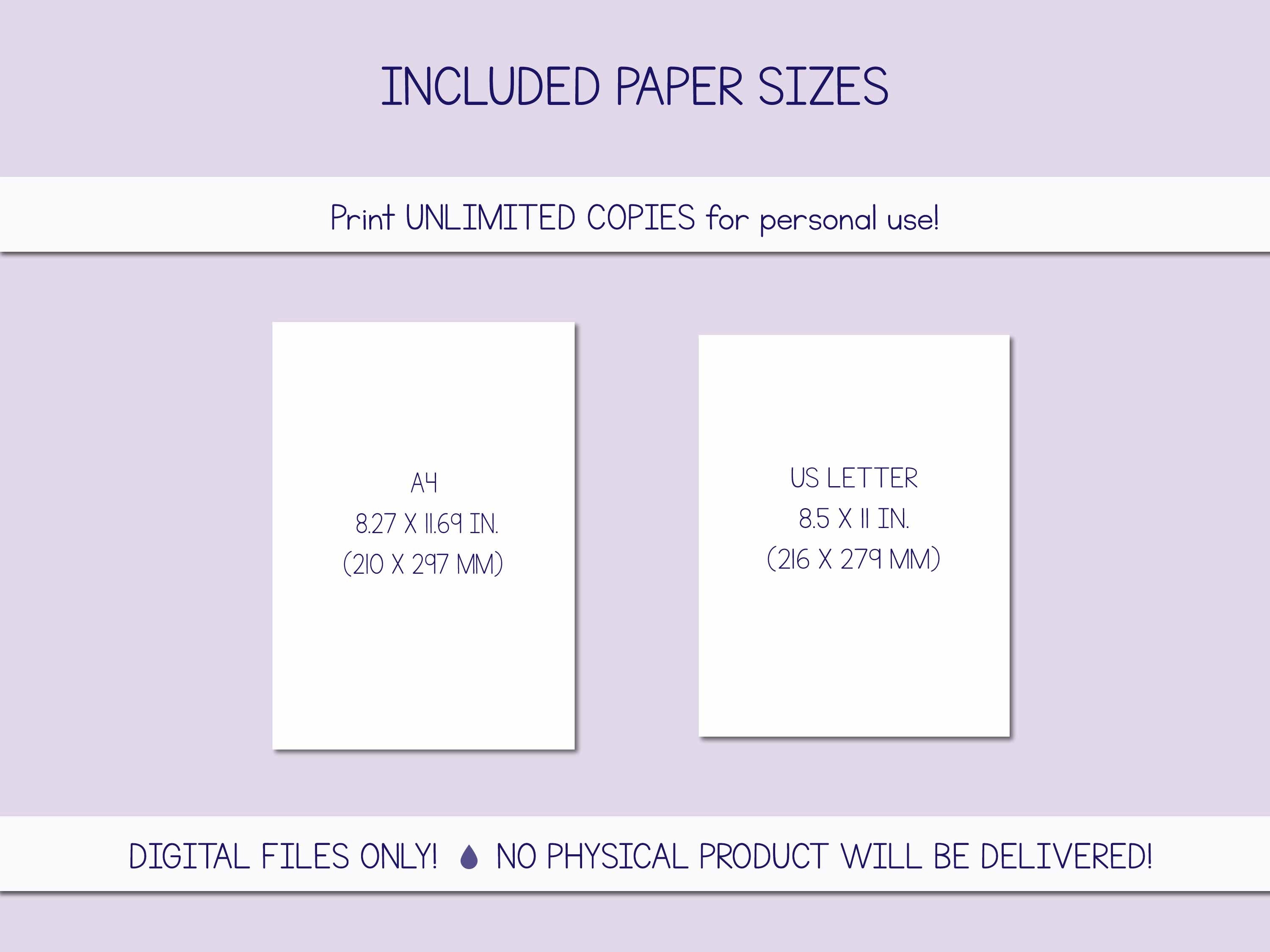 Dotted Grid Printable Paper Dot Paper for Instant Download in Multiple ...