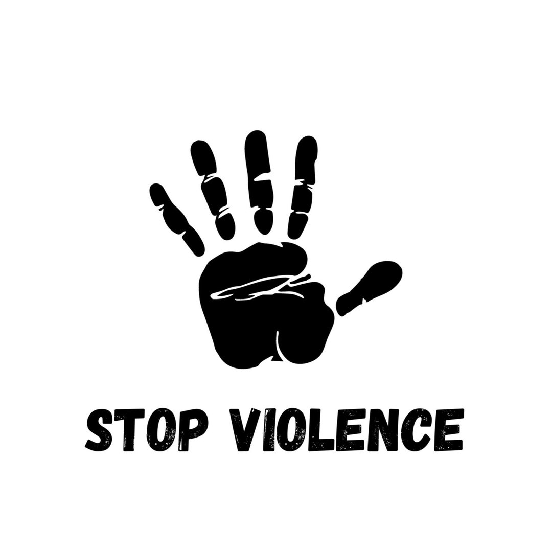 Stop Violence Stop Violence Svg Stop Violence Prints Digital Downloads ...