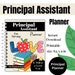 Principal Assistant Planner Printable and Downloadable, Productivity ...