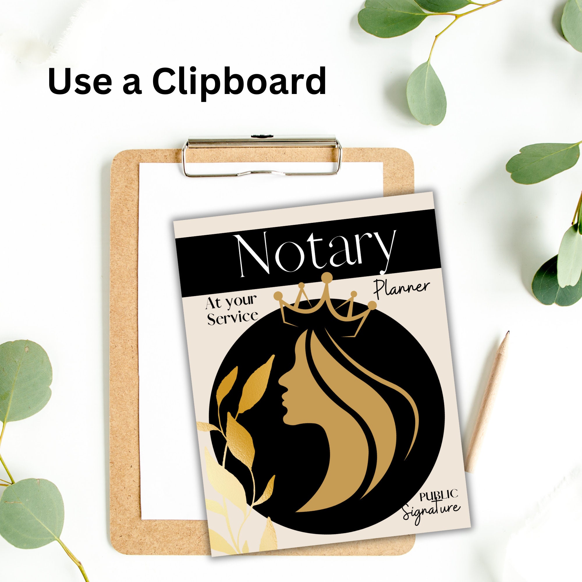 Notary Printable Planner Services Daily Organizer Print Undated Planner ...