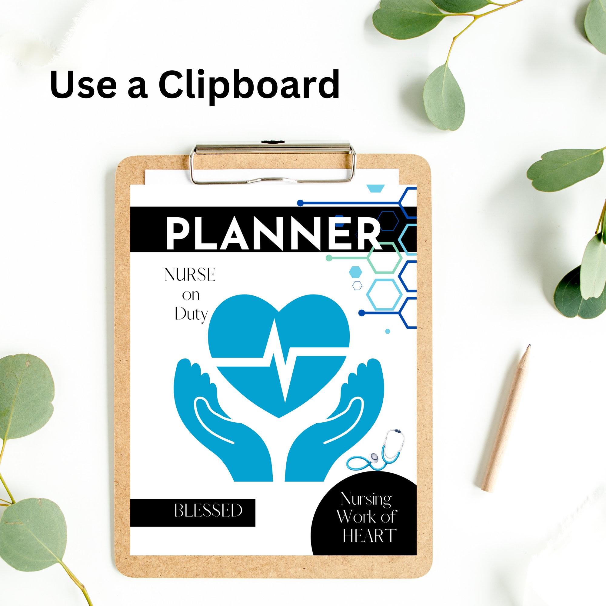 Nurse Planner Printable and Downloadable, Weekly and Productivity ...