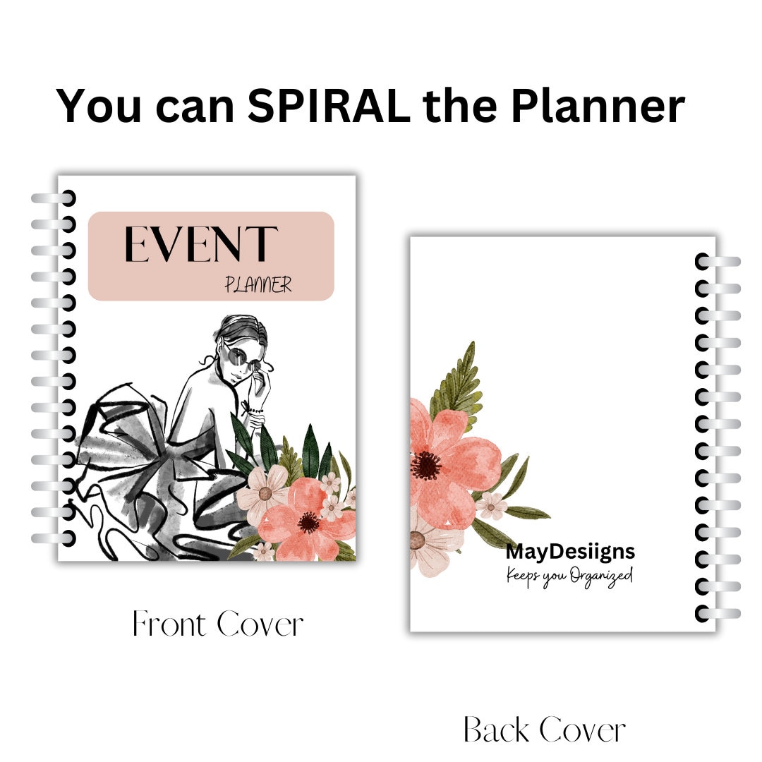 Event Planner Printable Downloadable Party Plan Be Organized Any Family ...