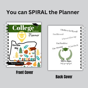 College Bundle Student Planner & Calendar Printable and Instant ...