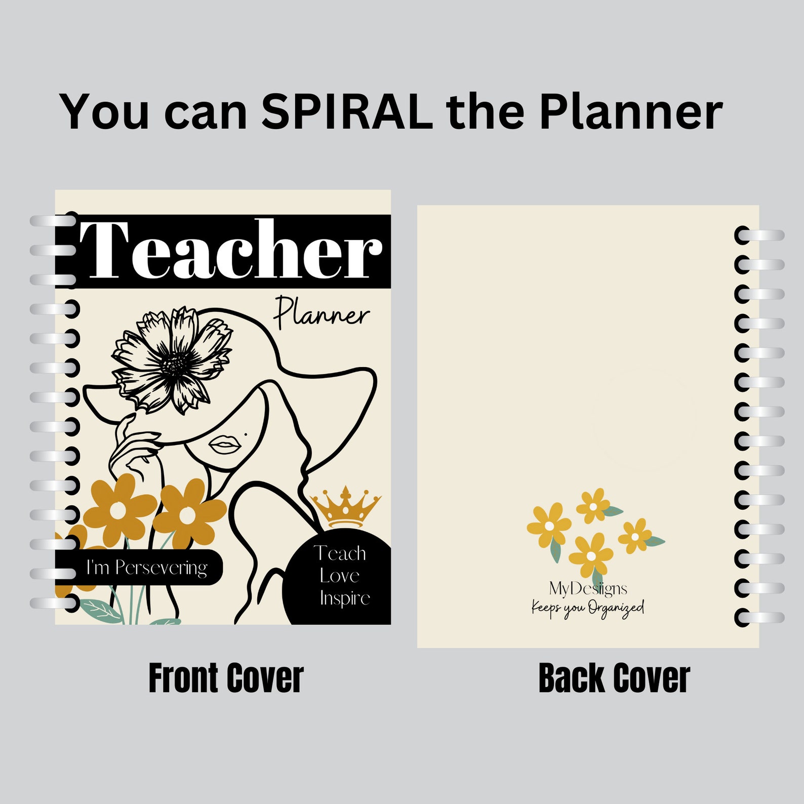 Printable Teacher Planner Academic Planner Yearly Digital - Etsy