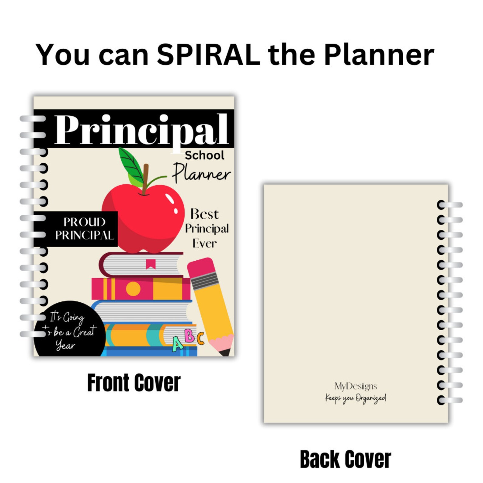 Principal School Planner Keeps You Organized All School Year, This ...