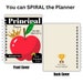 School Principal Planner Digital US Letter Size, Printable Yearly ...