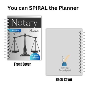 Notary Planner Printable and Instant Download Keeps You Organized ...