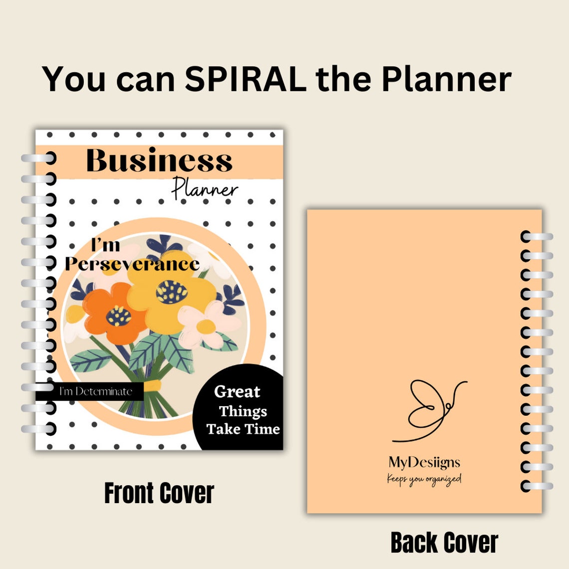 Business Planner Printable and Instant Download, Digital Planner Keeps ...